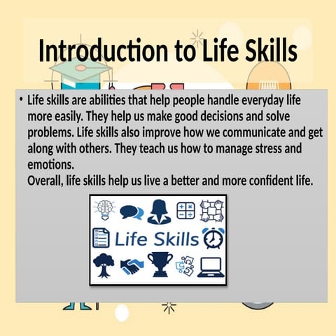 Life skills education | PPTX