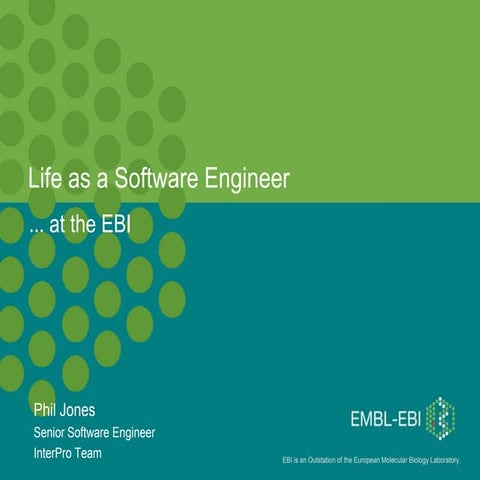 Life As A Software Engineer | PPT