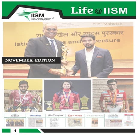 Life at IISM November edition | PDF