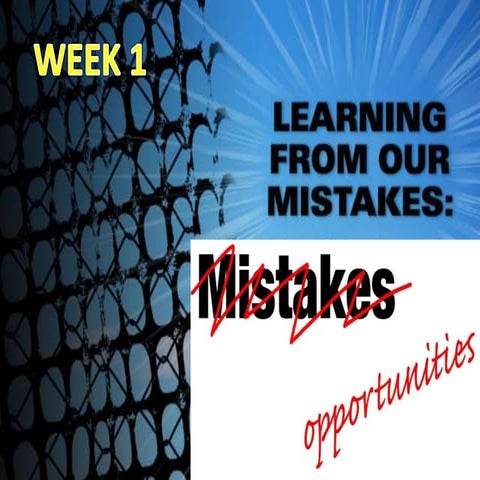 Life class week 2 | PPTX