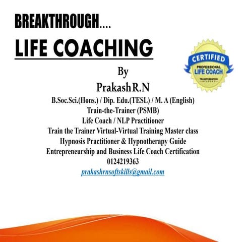 Breakthrough Life coaching | PPTX
