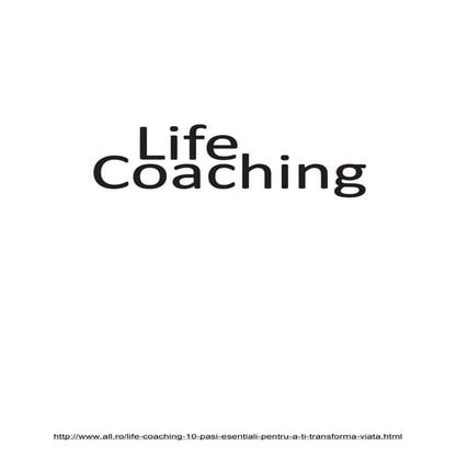 Life coaching pdf | PDF