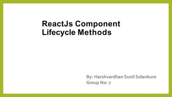 Life Cycle hooks in VueJs | PPT