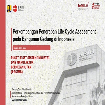 Life Cycle Assessment Building and Building Material.pdf