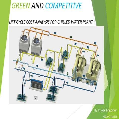 Life cycle cost analysis for chilled water plant | PDF