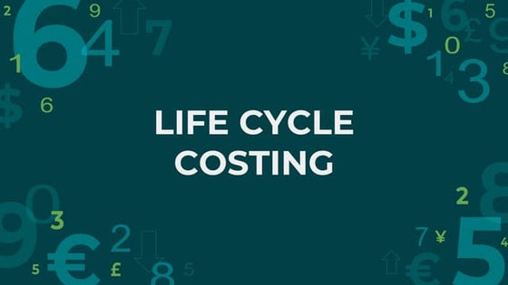 life cycle costing | PPT