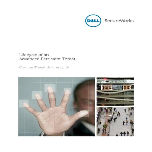 Lifecycle of an advanced persistent threat | PDF