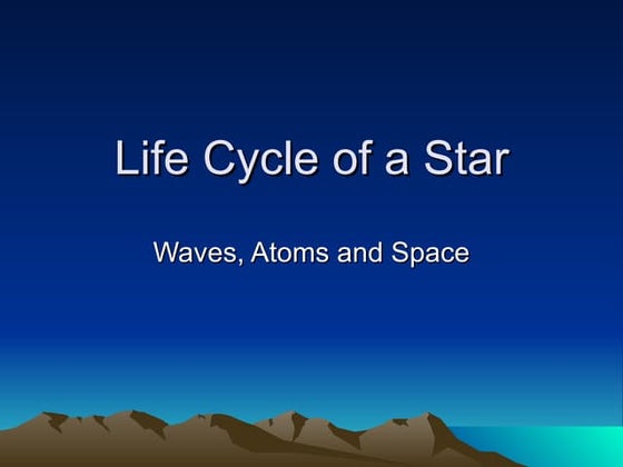 Life of stars | PDF