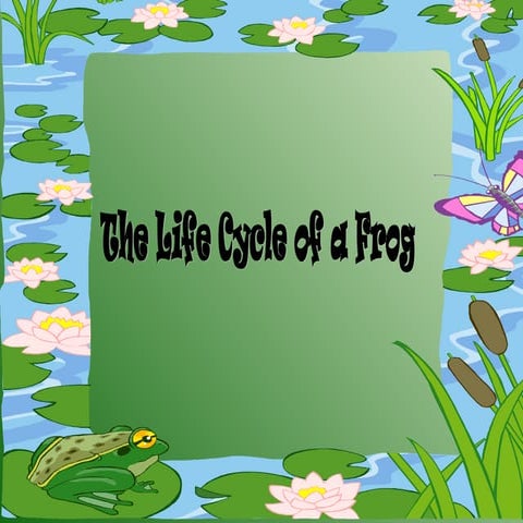 The Life cycle of frog | PPT