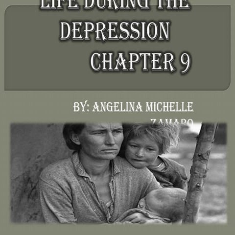 Life during the depression chapter 9 geeegeeee | PPT