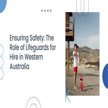 Lifeguards For Hire Western, Australia. | PPT
