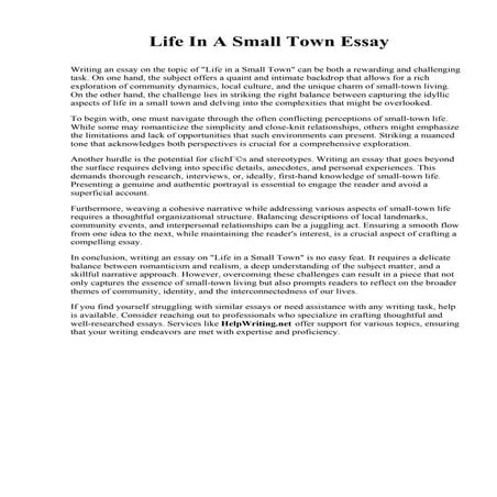 City Life Essay.pdf