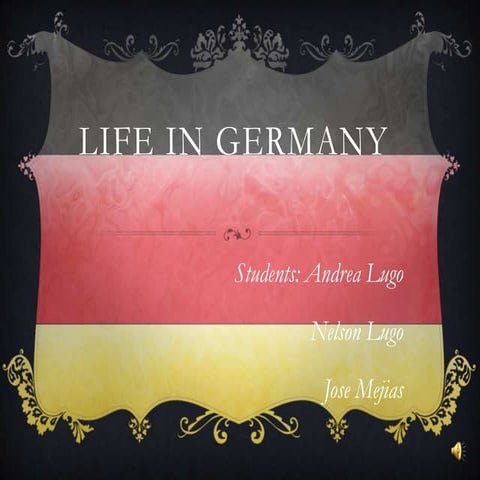 Life in Germany | PPTX