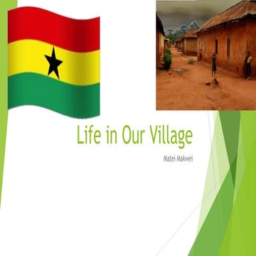 Life in our village | PPTX