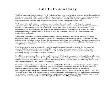 Life In Prison Essay.pdf