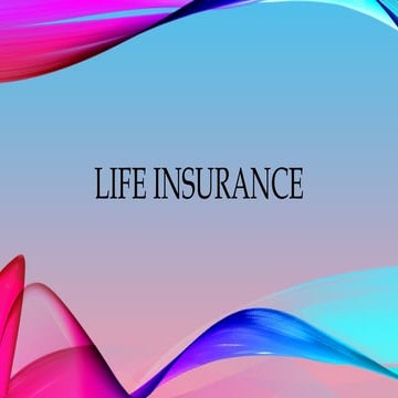 Life Insurance, Life Insurance, Life Insurance.pptx