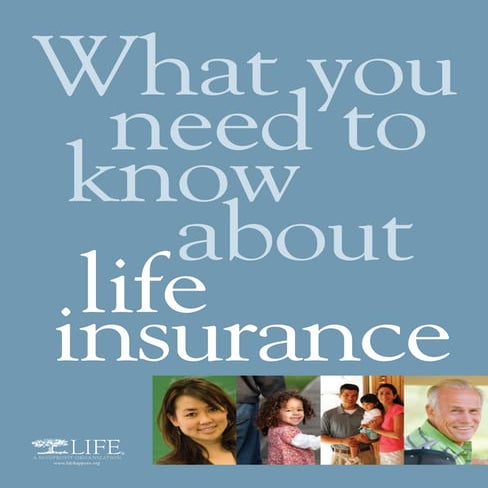 Life Insurance Guide | PDF | Life Insurance | Insurance
