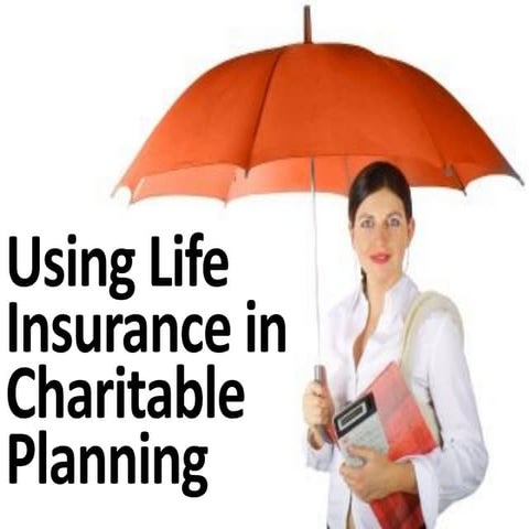 Life insurance in charitable planning | PDF