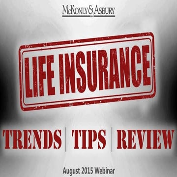 Life Insurance: Trends, Tips, & Review | PPT