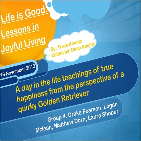 Life is Good PowerPoint | PPTX