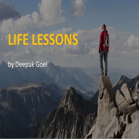Life lessons | PDF