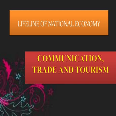 Lifeline(s) of National Economy | PPT