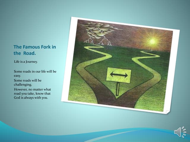 Lifes Paths Ppt
