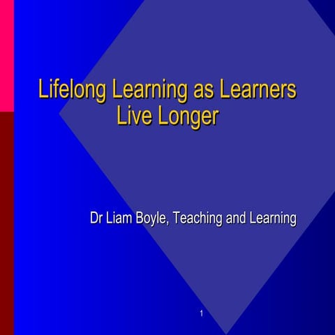 Lifelong learning | PPT