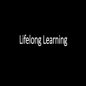 Lifelong learning | PPTX