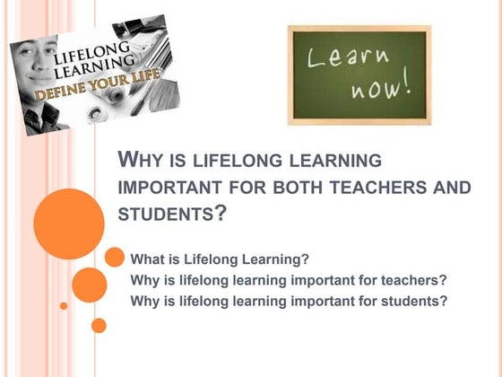 Lifelong learning | PPTX