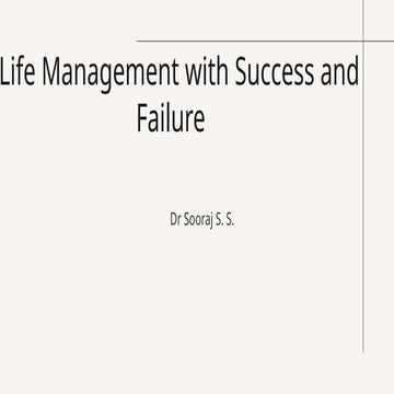 Self management ppt | PPTX