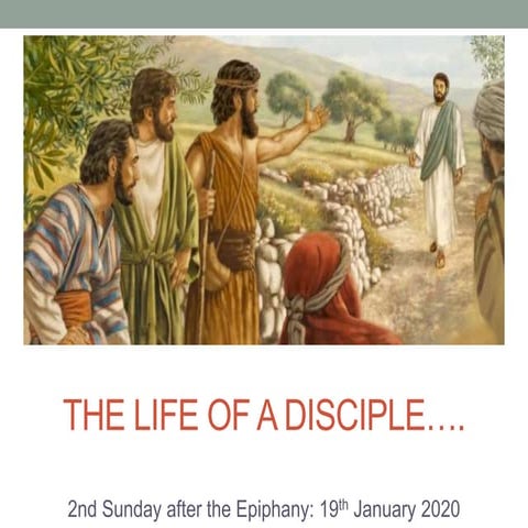 Life of a disciple 190120 | PPTX
