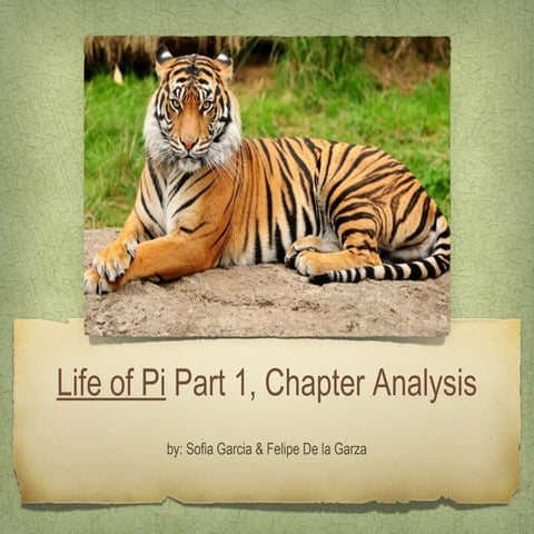 Life of pi part 1 ch. analysis | PPT