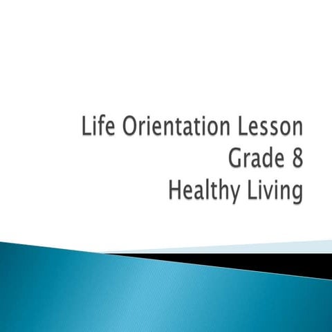 Life orientation lesson | PPT