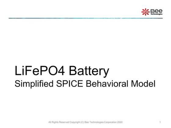 Electric Double-Layer Capacitor(EDLC) of Simple Model using PSpice | PPT