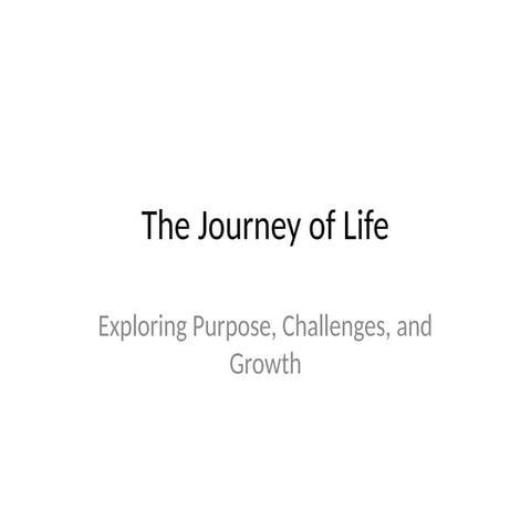 Life_Presentation that could motivate anyone | PPTX