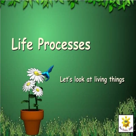 life process.pdf presentation in grade 4 | PPT