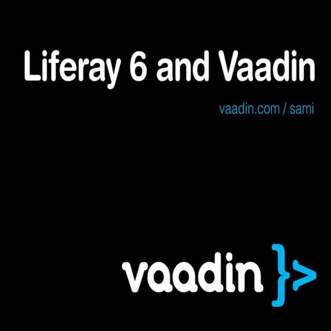 Liferay 6 and vaadin portlets | PDF | Programming Languages | Computing
