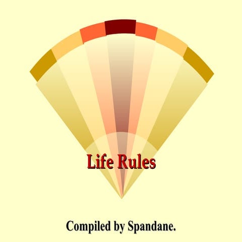 Life Rules | PPT