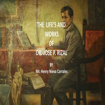 Why to study the Life and works of Rizal | PPTX