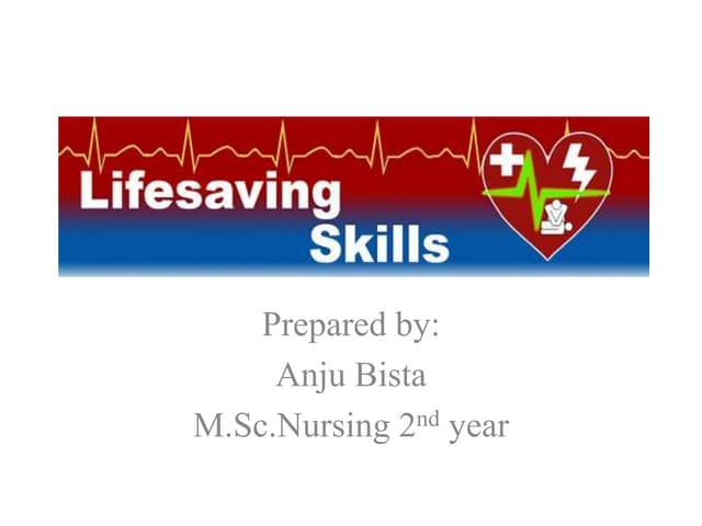 BASIC LIFE SUPPORT (BLS - CPR) | PPTX