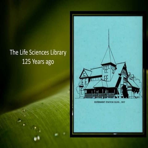 Life Sciences Library - 125 Years at The Pennsylvania State University ...