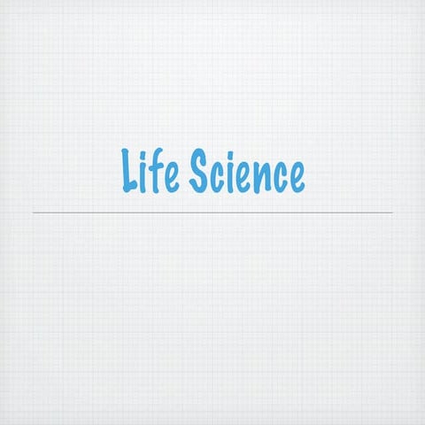 Life Science | PPT