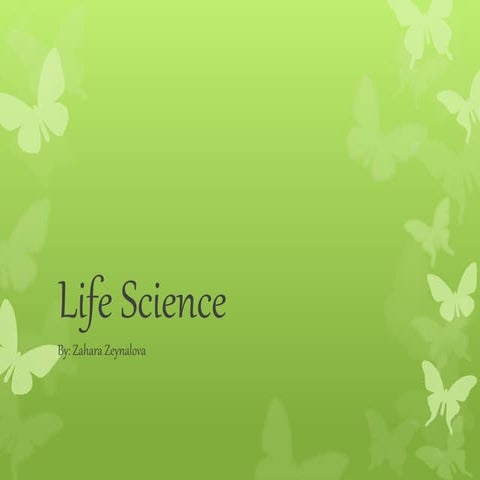 Life science | PPTX