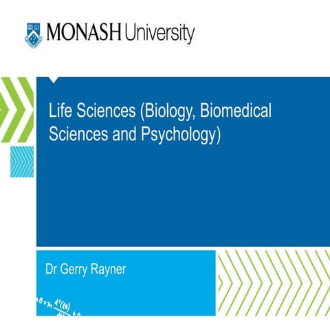 Life sciences (Biological, Biomedical and behavioural sciences) | PPT