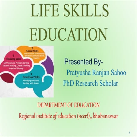 Life skills presentation | PPTX