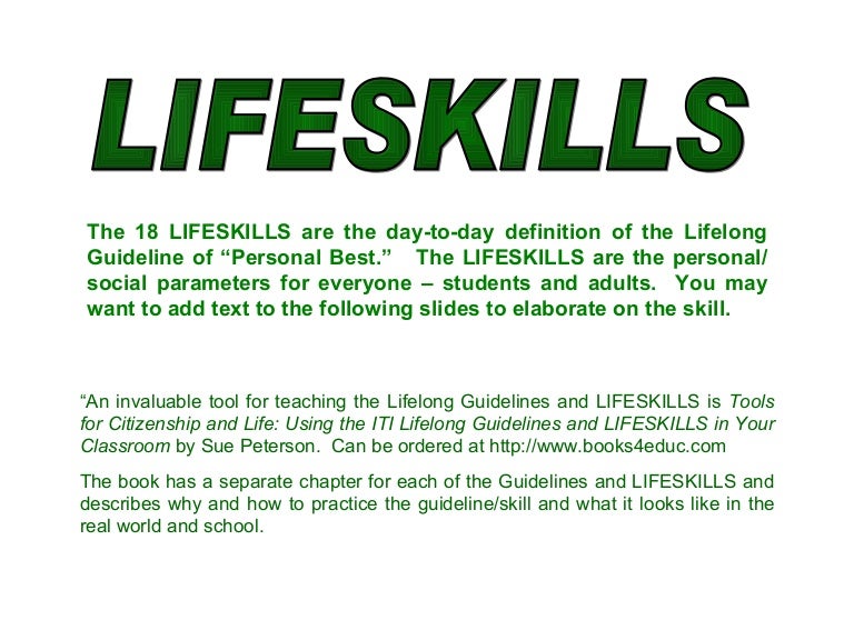 Life Skills life-skills