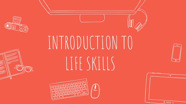 Life skills education BEd self awareness interpersonal skills thinking skills.pptx