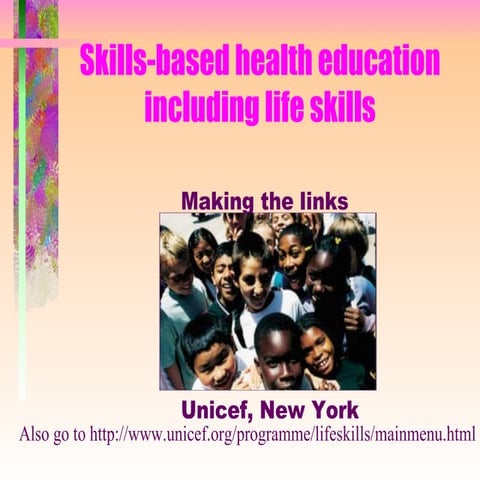 Life skills introductions | PPT
