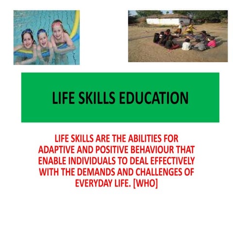 Life skills education | PPSX